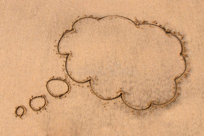 Think Bubble, Colorful Cloud of Thoughts, Vector Set. Stock Vector ...