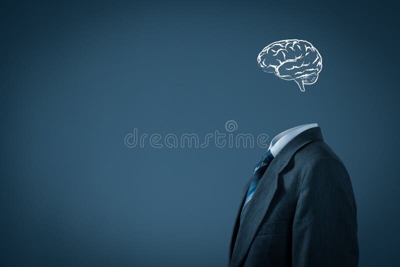 Think about business stock photo. Image of idea, intellect - 37673244
