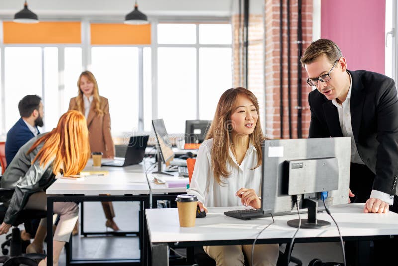 250 Man Watching Computer Think Stock Photos - Free & Royalty-Free ...