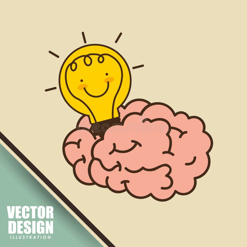 Think concept design stock illustration. Illustration of thought - 67924798