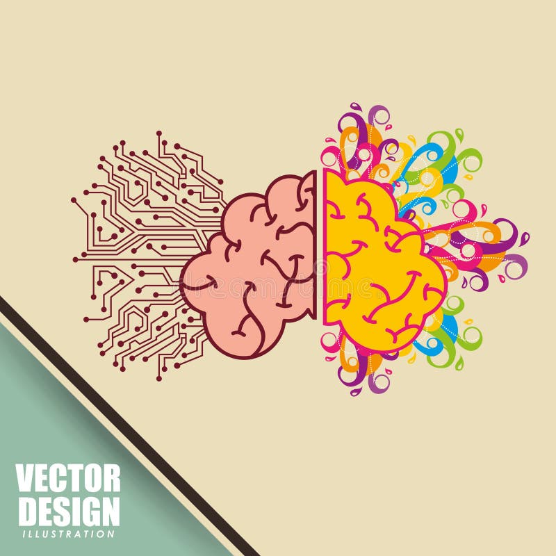 Think concept design stock illustration. Illustration of abstract ...