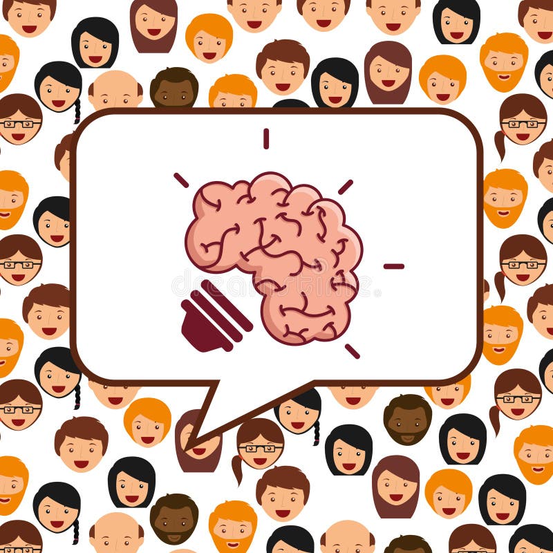 Think concept design stock vector. Illustration of symbol - 63309649