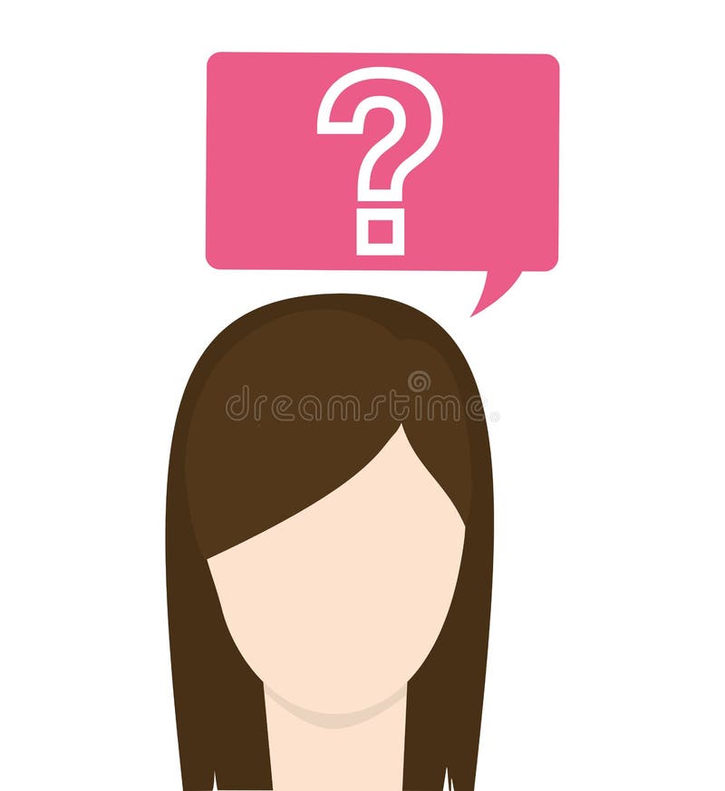 Think Design. Head Icon. Flat Illustration Stock Vector - Illustration ...