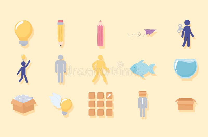 Different Way with SOLUTION Sign Stock Image - Illustration of arrow ...