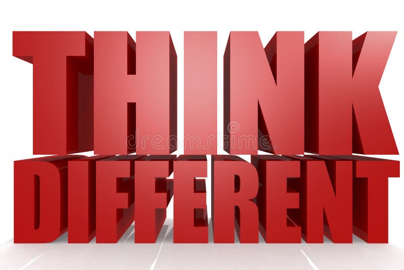 Think Out of the Box Word on Red Speech Bubble Stock Illustration ...