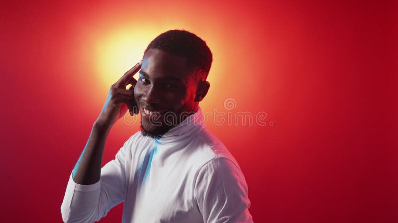 Smart Idea Think Gesture Man Tapping Temple Gif Stock Footage - Video ...