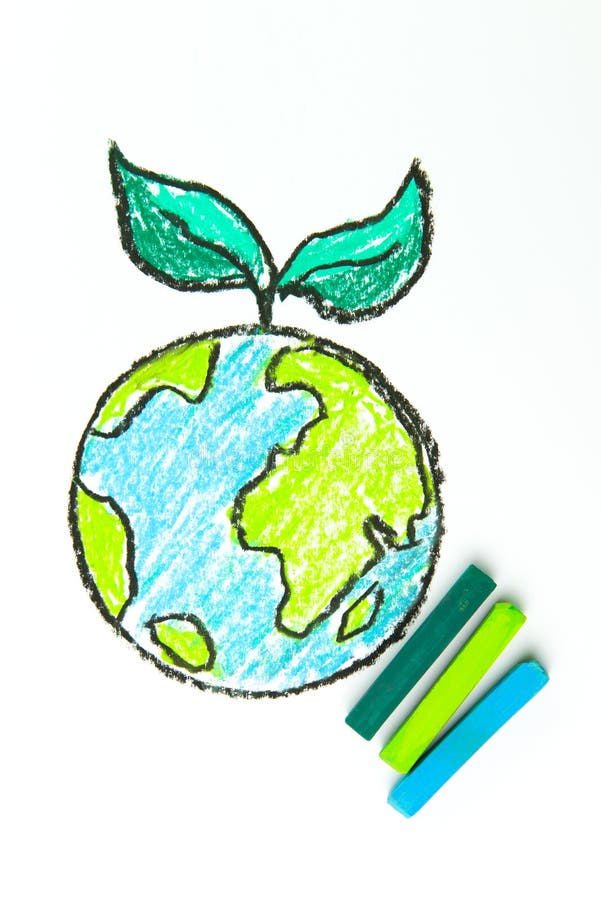 Think green concept stock illustration. Illustration of concept - 50627078