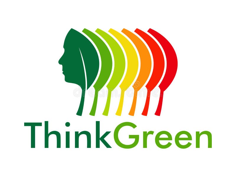 Think green and energy stock vector. Illustration of icon - 31465950