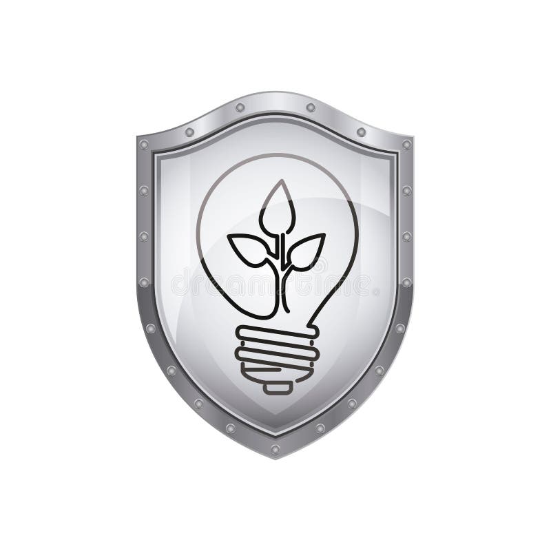 Think green energy stock vector. Illustration of natural - 84600254