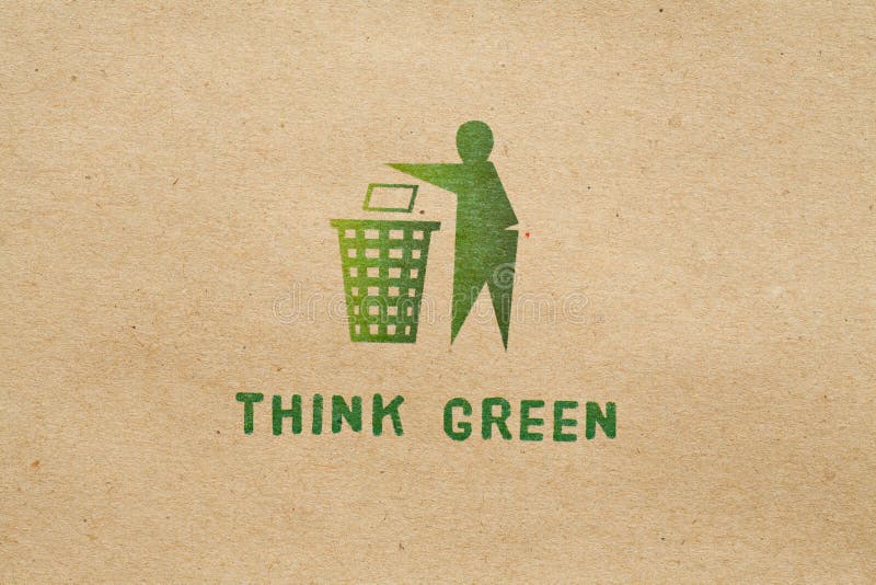 Think green stock photo. Image of frame, document, textured - 35006730