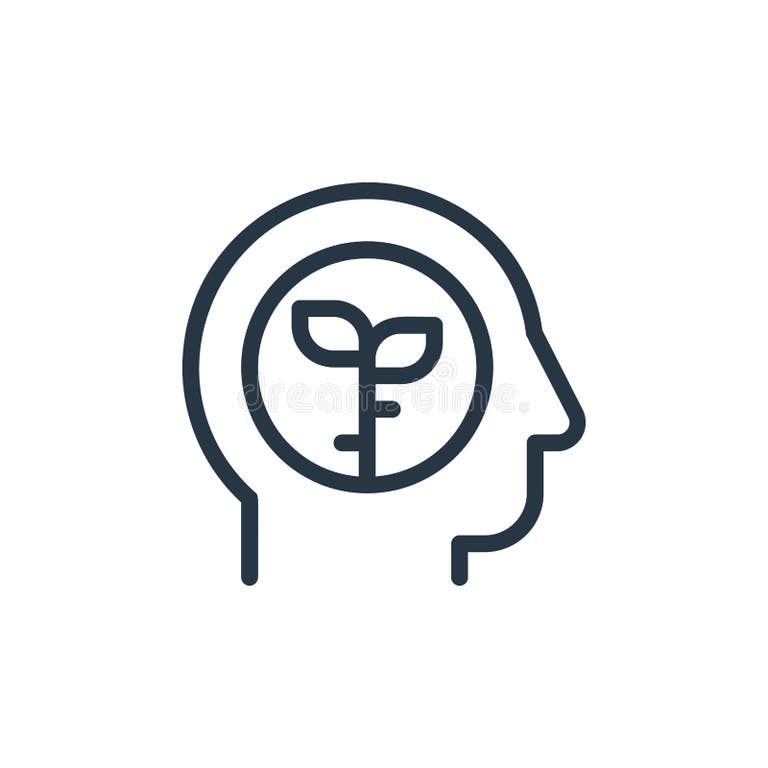 Think Green Icon Vector from Ecology Line Concept. Thin Line ...