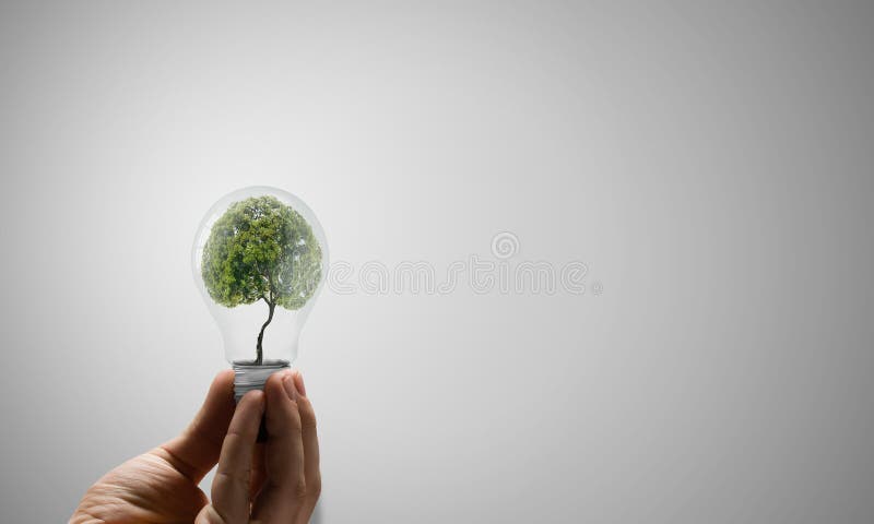 Think green stock image. Image of green, ecology, innovation - 49914803