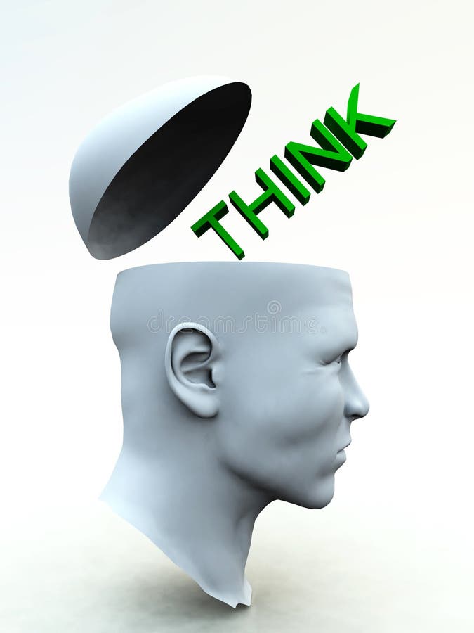 Think of Ideas 4 stock illustration. Illustration of boxes - 2717189