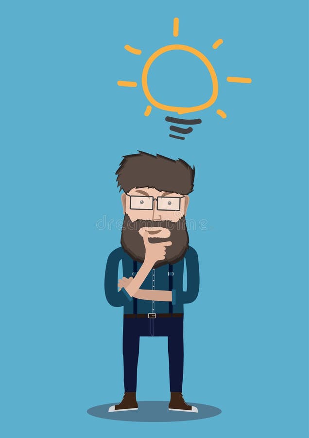 Think stock vector. Illustration of thoughtful, brain - 82281328