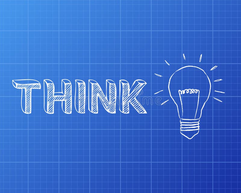 Light Bulb Blueprint Stock Illustrations – 623 Light Bulb Blueprint ...