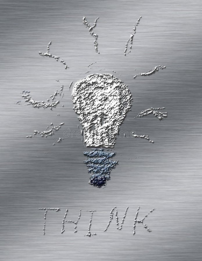 Think stock illustration. Illustration of form, grungy - 182756859