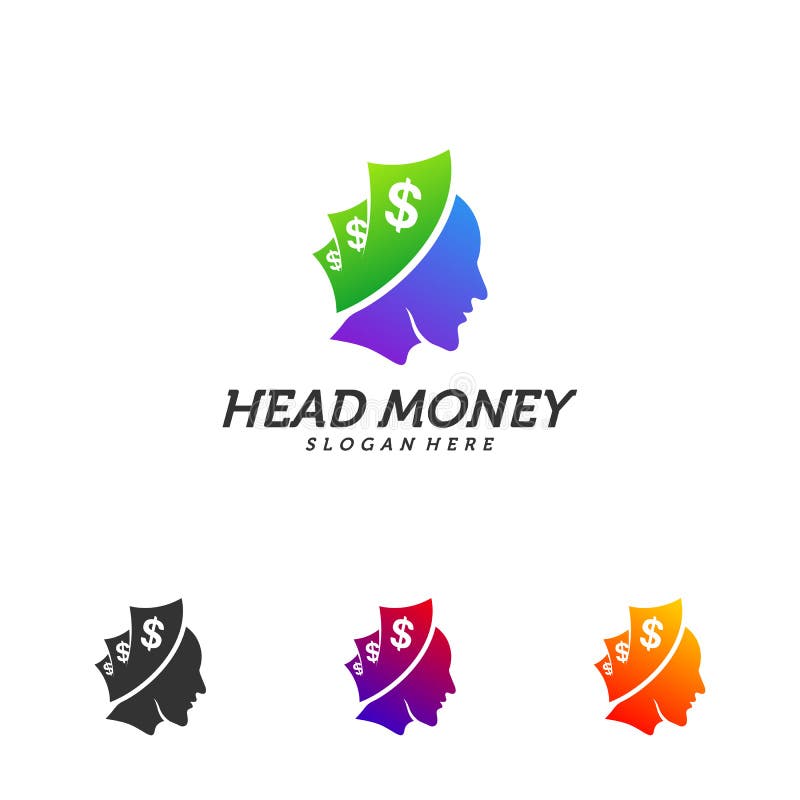 Think Money Logo Design Template Vector. Emblem Symbol Icon Stock ...