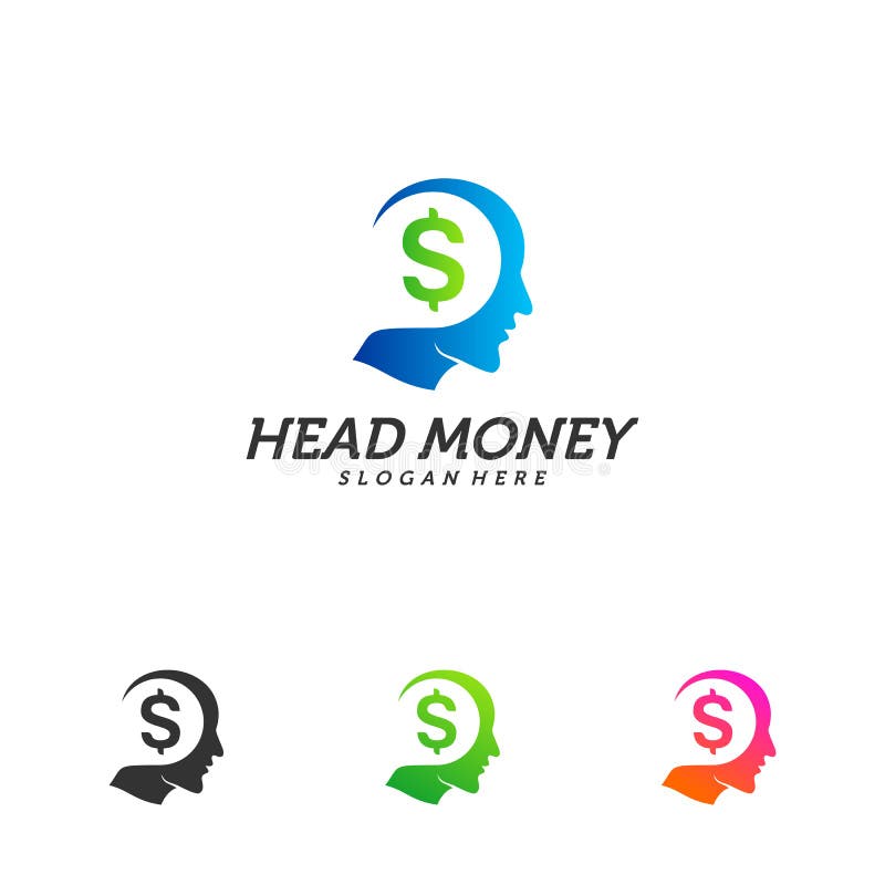 Think Money Logo Design Template Vector. Emblem Symbol Icon Stock ...