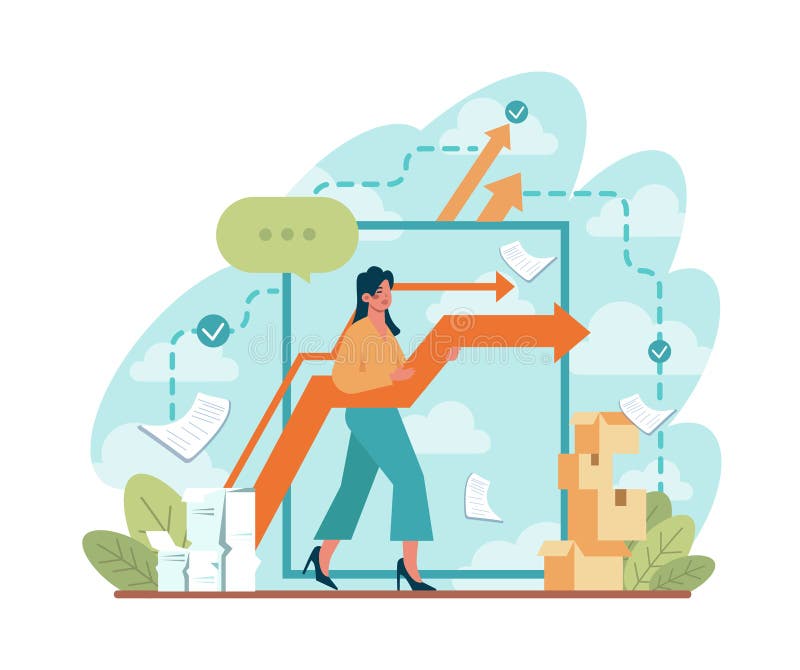 Think Outside the Box Concept. Idea of Creative Thinking and Innovation ...