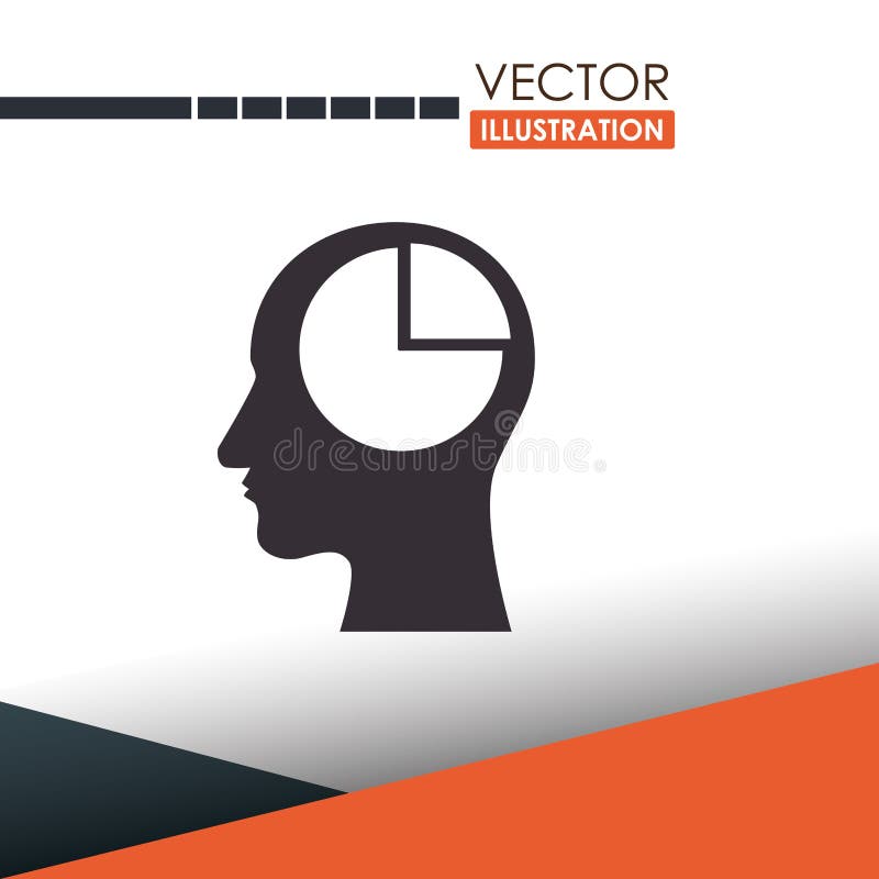 Think people design stock illustration. Illustration of technology ...