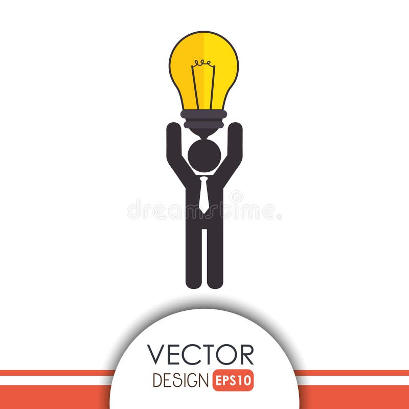 Think people design stock illustration. Illustration of contemplation ...