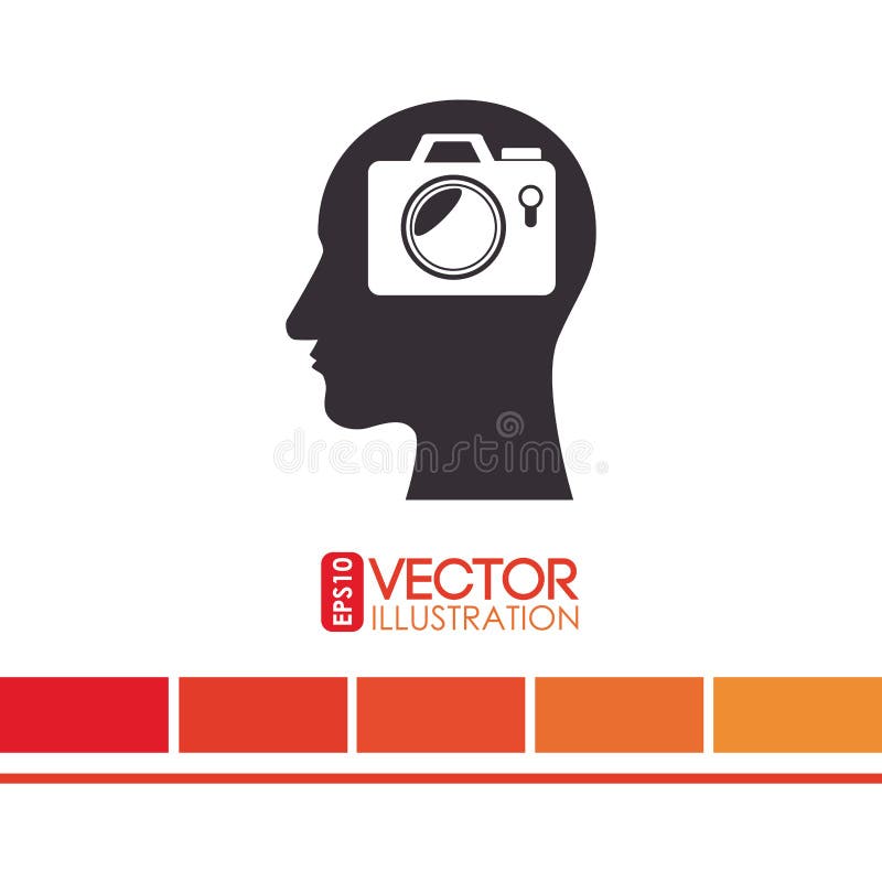 Think people design stock illustration. Illustration of inspiration ...