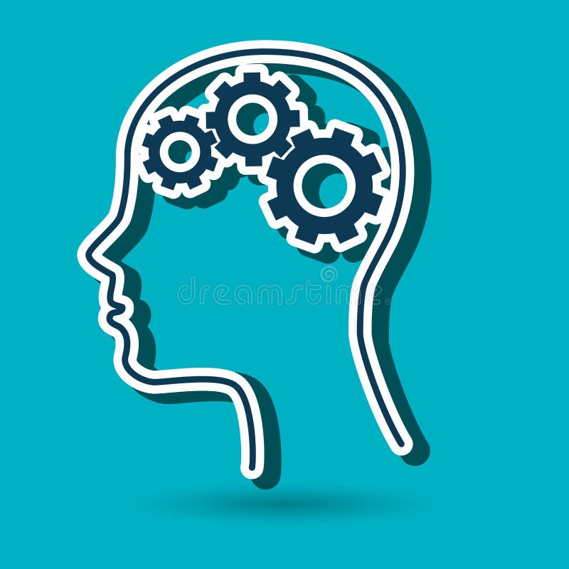 Think people design stock illustration. Illustration of isolated - 69474650