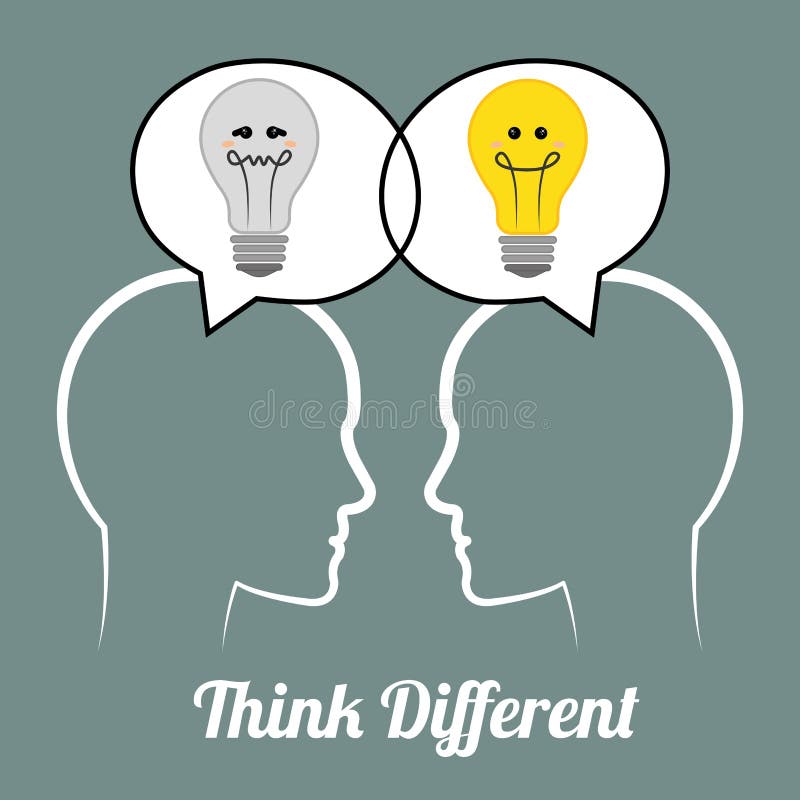 Think positive design. stock vector. Illustration of creative - 58515211