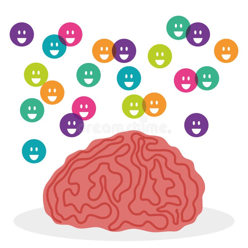 Think positive design. stock vector. Illustration of smile - 58705514