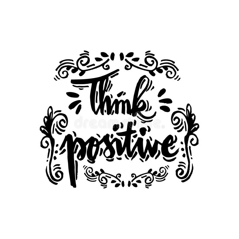 Think Positive Stock Illustrations – 18,042 Think Positive Stock ...