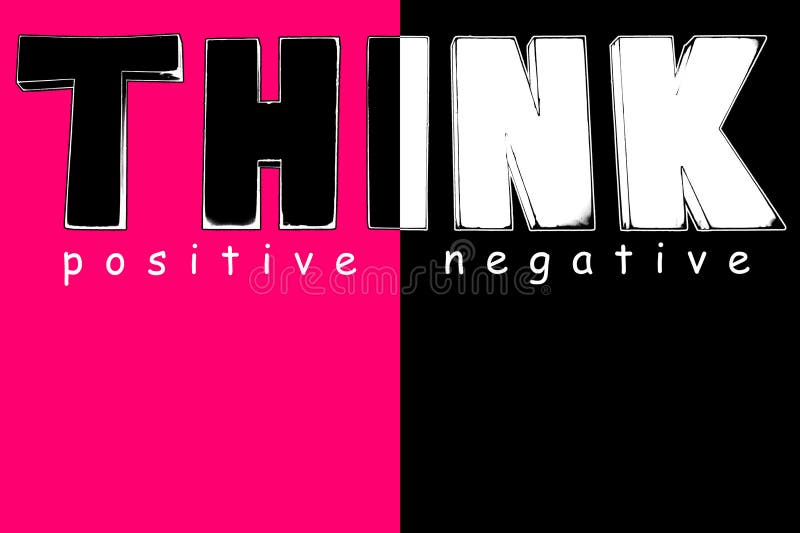 NEGATIVE Text on Yellow-black Round Stamp Sign Stock Illustration ...