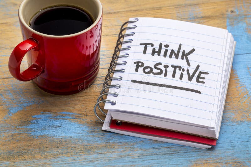 Think, do, be positive stock image. Image of chalkboard - 11796611