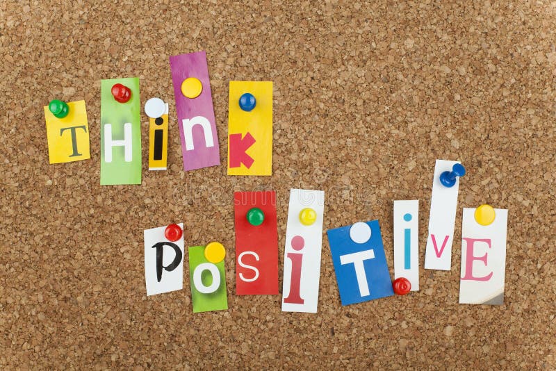 Think positive stock image. Image of esteem, contentment - 26301657