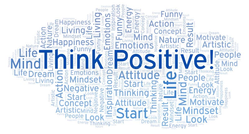 Positive Vs Negative Word Cloud, Made with Text only. Stock ...