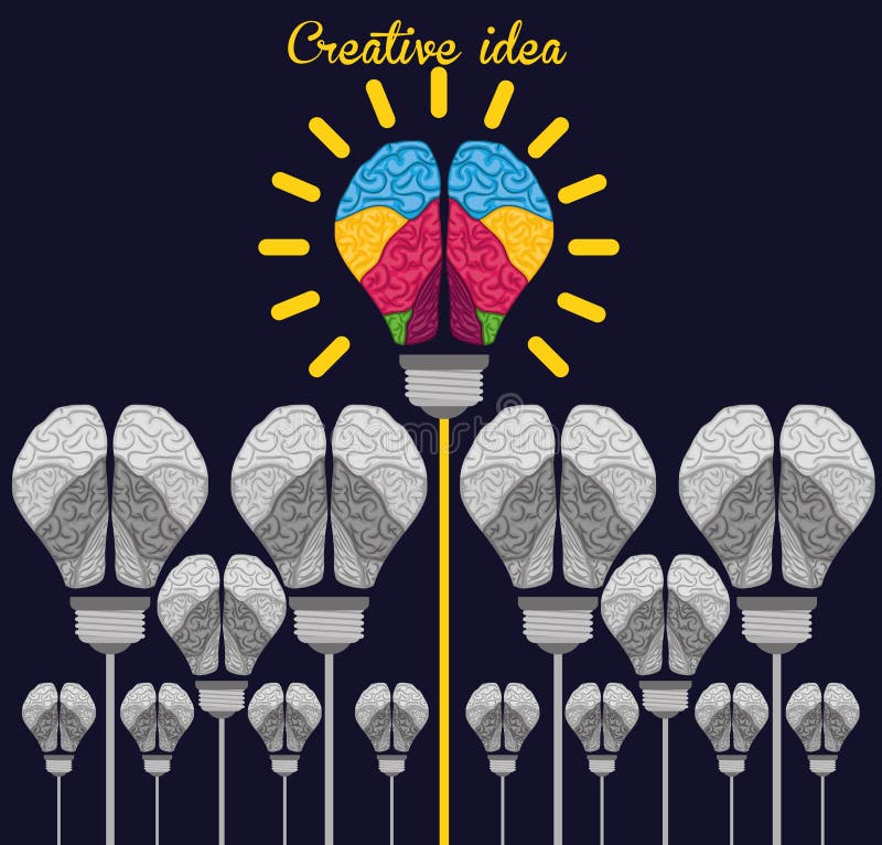 Think postive design stock vector. Illustration of difference - 62943182