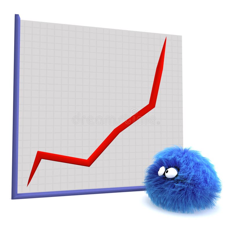 Think of the Profits stock illustration. Illustration of blue - 21360691