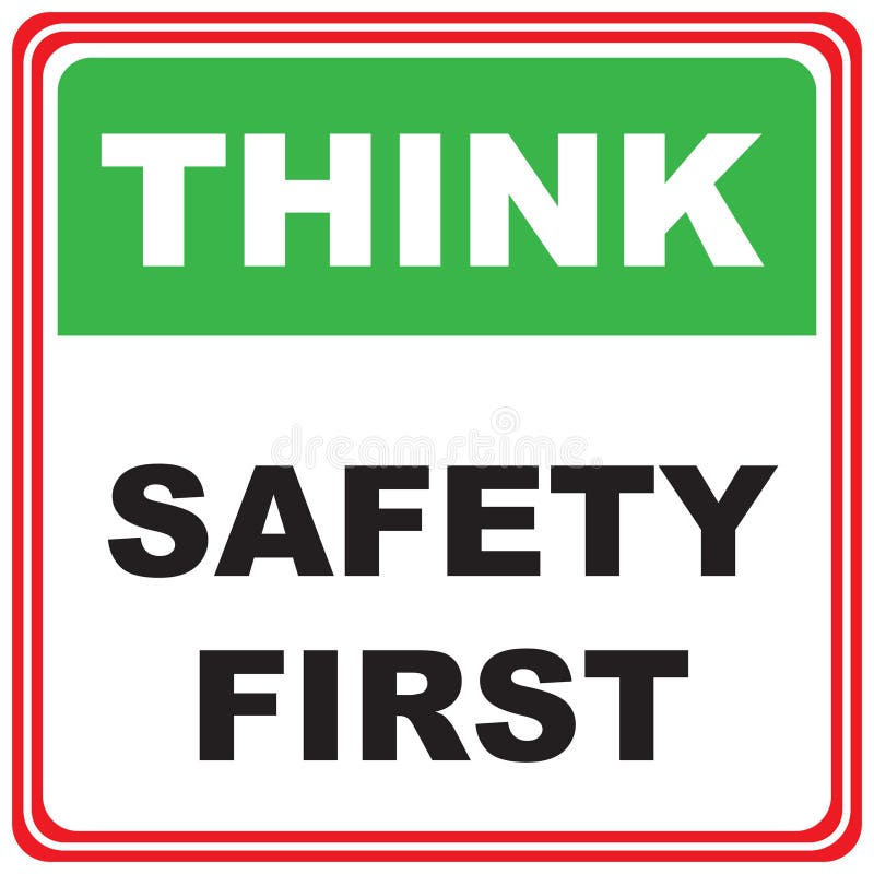 Think about safety stock vector. Illustration of vector - 112694480