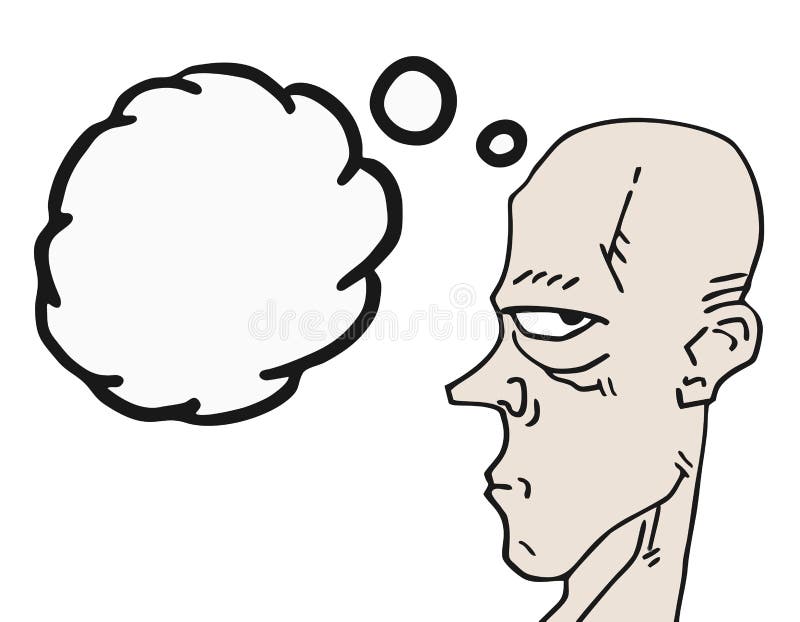 Think seriously stock vector. Illustration of language - 33017553