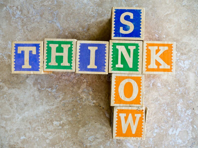 Think, Observe, Digest, Reflect Stock Photo - Image of word, sign: 31690650