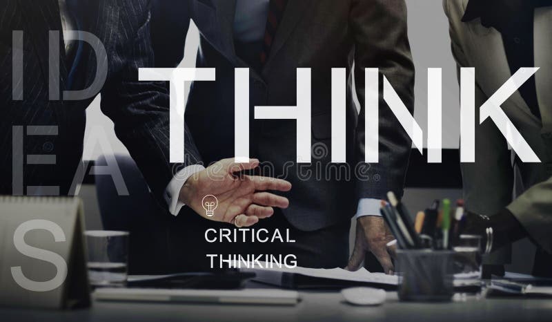 Think Thinking Idea Determination Planning Mind Concept Stock Photo ...