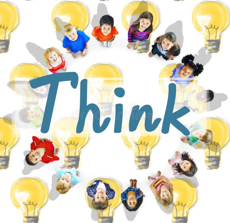 Think Thinking Thoughtful Inspiration Attractive Concept Stock Image ...