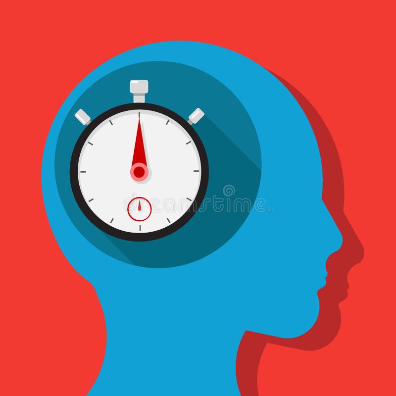 I Think About You All The Time Valentine Clock With Hearts Stock ...