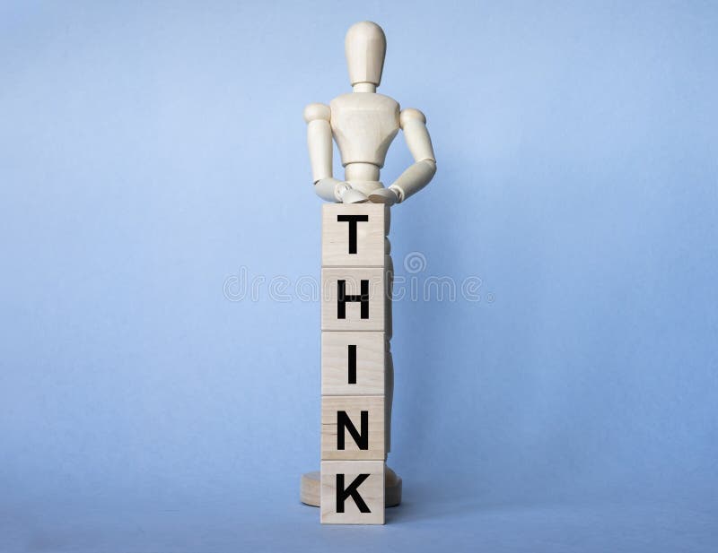 Think Word. Conceptual Message for Creativity, Finding Business ...