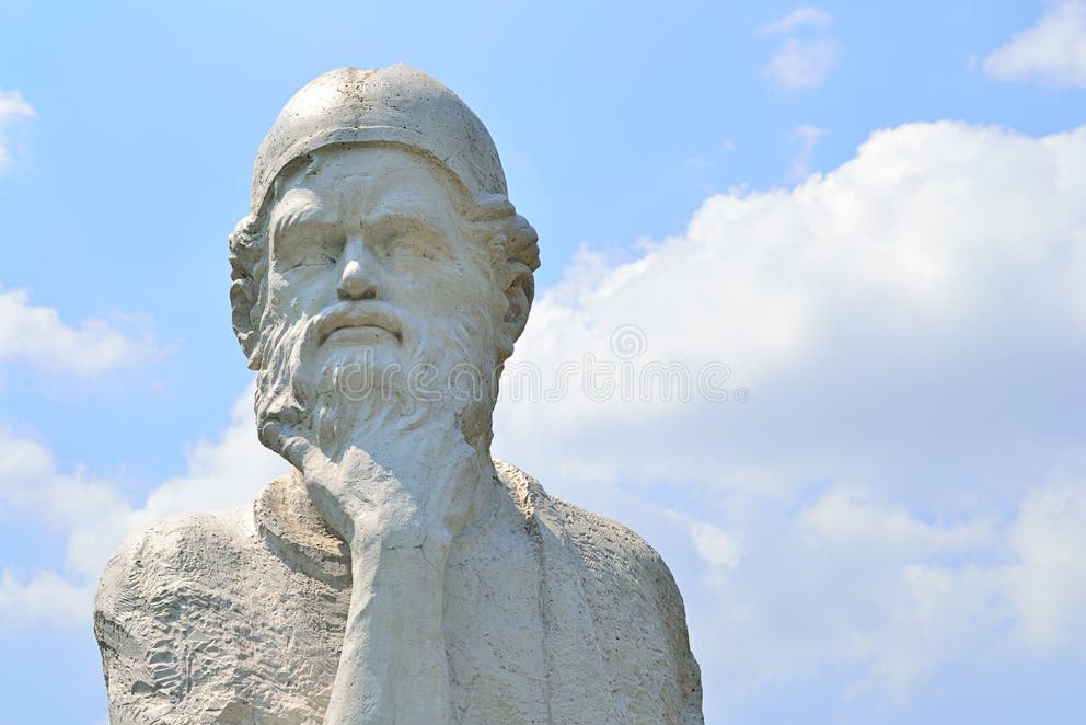 Thinker stock image. Image of face, idea, hand, blue - 20493191