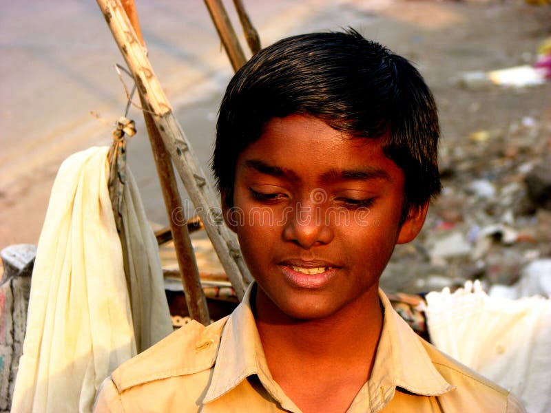 Thinking Boy stock image. Image of beautiful, child, expression - 1773821