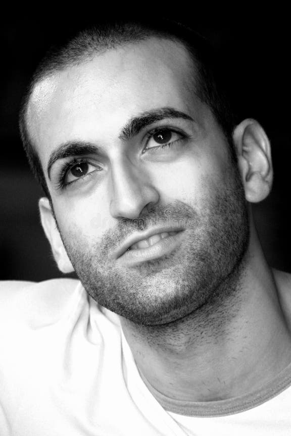 Thinking Boy stock photo. Image of looking, mirth, expression - 3414972