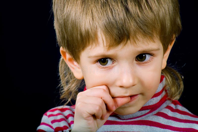 Thinking Boy Picture. Image: 4528254