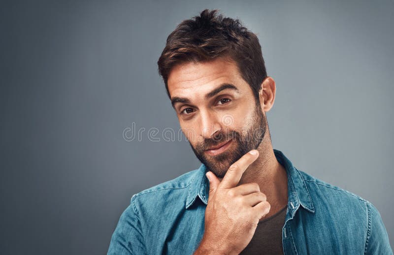 Thinking, Business Man and Portrait with Pride for Problem Solving ...