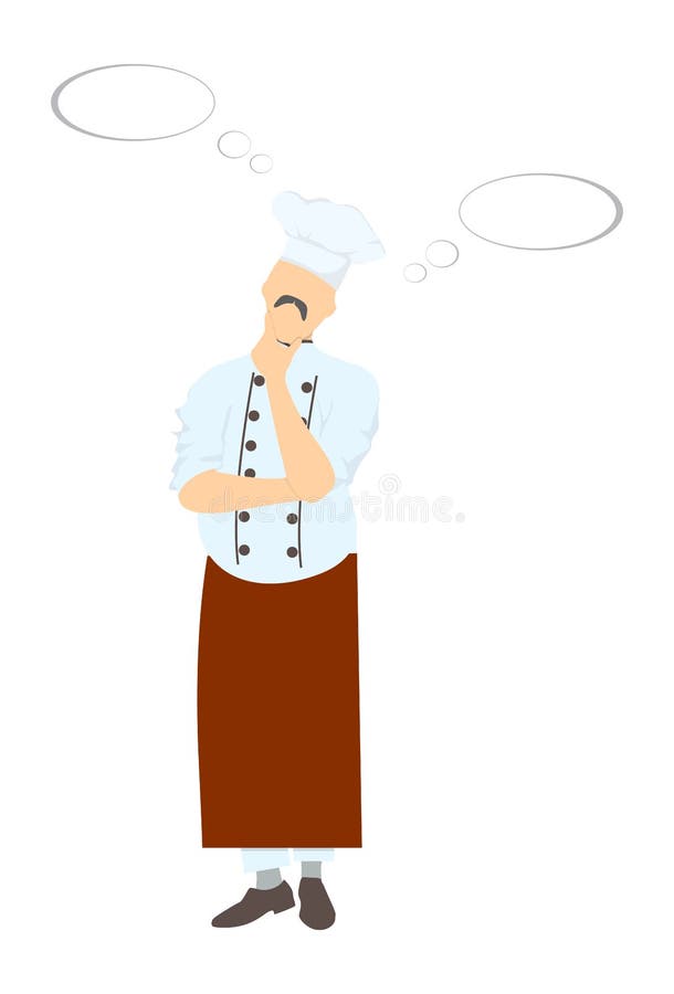 Thinking Chef Stock Illustrations – 420 Thinking Chef Stock ...