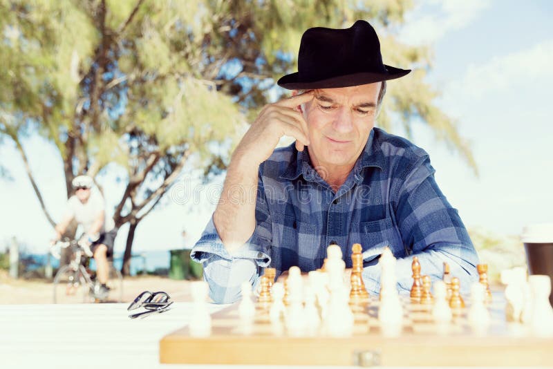 Thinking chess strategy stock photo. Image of challenge - 53054684
